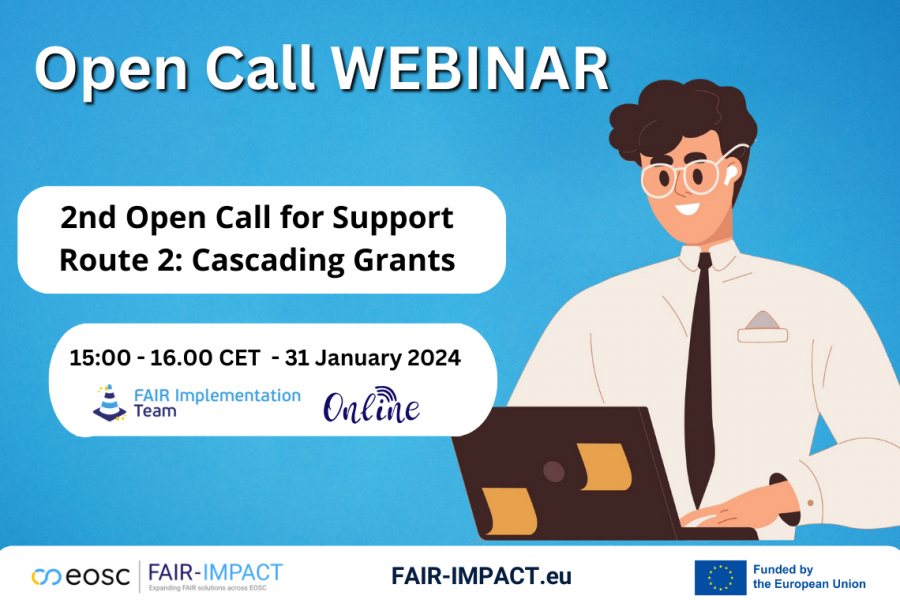 FAIR-IMPACT's second open call for Route 2 support | FAIR-IMPACT